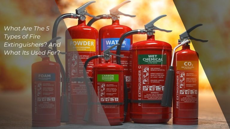 5 Types of Fire Extinguisher and Its Uses